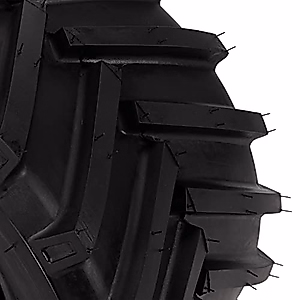 TUFFIOM Set of 2 Lawn Mower Tires 20x10.00-8 4PR Turf Tire for Garden Tractor Riding Lawnmower, Tubeless