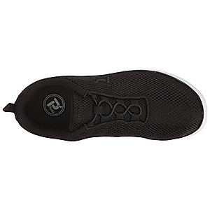 Propét Womens TravelFit Prestige Walking Shoe, Black, 9.5 XX-Wide US