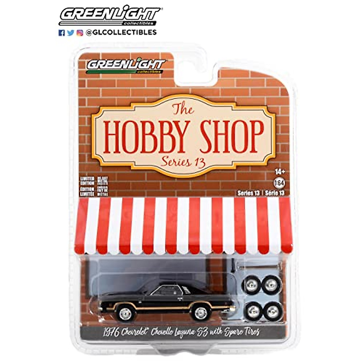 Greenlight 97130 The Hobby Shop Series 13 Complete Set of Six (6) Diecast Models 1:64 Scale