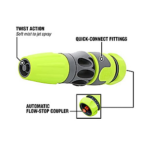 Flexzilla Garden Hose Nozzle Kit, 3-Piece - HFZGAK01