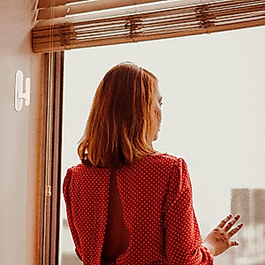 4 Pieces Cord Safety Blind Pull Twister Window Wrap Cleats Blind Holder Curtain Cord Wind Up Baby Child Proofing Window Gate Safety Adhesive Wall Hanging Hooks