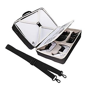 Khanka Storage Case Replacement for Sony Playstation 5 Console Standard Edition/Digital Edition (Black)