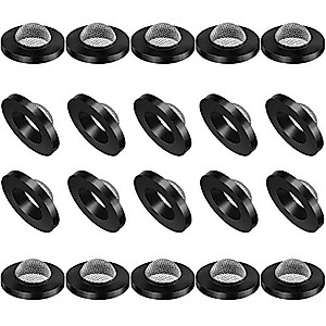 20 Pieces Stainless Steel Filter Hose Washers Inlet Hose Screen Washer Repair Kit for 5/8 inch Washing Machine and 3/4 inch Garden Hose Connector