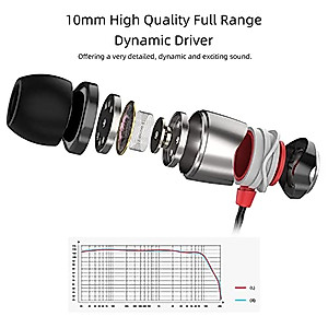 SoundMAGIC E10C Wired Earbuds with Microphone HiFi Stereo Earphones Noise Isolating in Ear Headphones Powerful Bass Tangle Free Cord Gunmetal