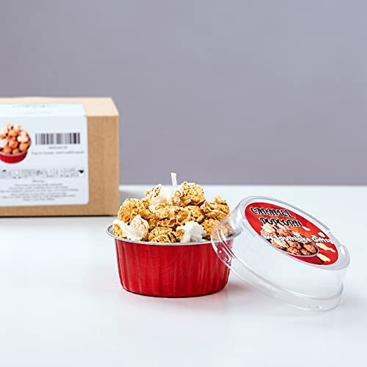 Popcorn Aromatherapy Scented Candle(Caramel)