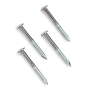 Pinewood Pro Polished Derby Axles with Angled Head to Minimize Friction for Pine Derby Cars - Speed Axles (4 axles)
