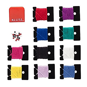 Klutz Friendship Bracelets Craft Kit Multicolored, 10.5" Length x 0.69" Width x 9" Height