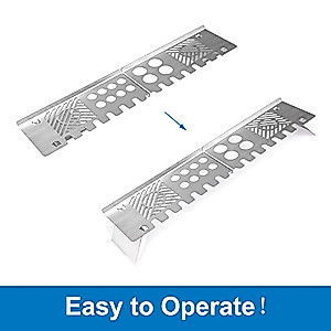 Utheer Griddle Warming Rack for Blackstone 28 Inch with/Without Hood & Lid, Grill Warming Rack for Blackstone Airfryer 1962 and More 28" Flat Top Griddle, Chicken Leg Rack, Pepper Holder Accessories