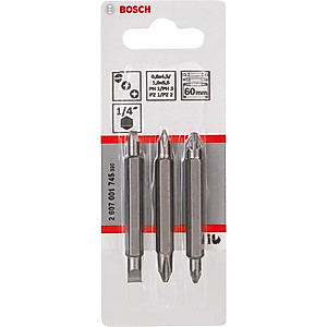 Bosch 2607001745 Double-Ended Bit Set (3-Piece)