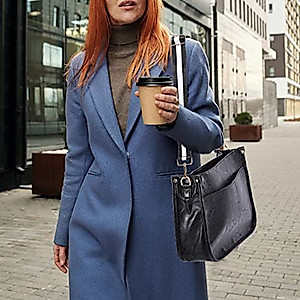 Cross Body Bag Purses for women Vegan Leather Crossbody Hobo Handbag Shoulder Bag For Women with 2 Adjustable Strap