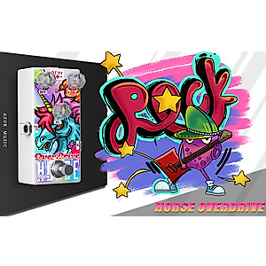 AZOR Overdrive Guitar Pedal Horse Overdrive Analog Effect Pedal for Electric Guitar True Bypass AP504