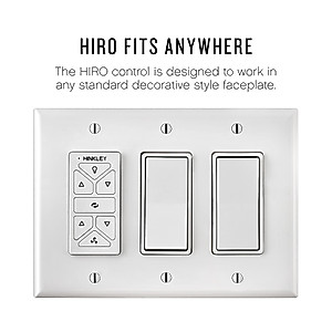 Hinkley Facet 60" Indoor/Outdoor LED Smart Flush Mount Ceiling Fan with Remote - Compact Hexagon-Shaped, Decorative, Modern Propeller, Matte Black