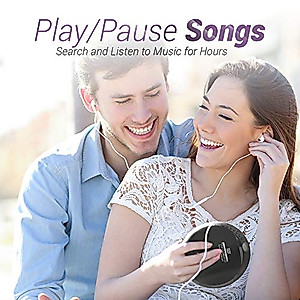 Coby Portable Compact Anti-Skip CD Player – Lightweight & Shockproof Music Disc Player w/ Pro-Quality Earbuds - For Kids & Adults - Home Car & Travel