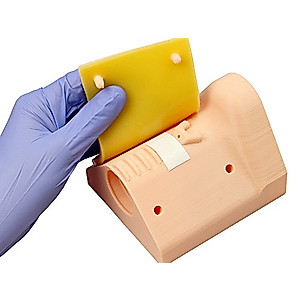 Your Design Medical - Adult Cricothyrotomy (Cric Cricoid) Trainer w/Active Bleeding - Made in The USA