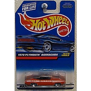 Hot wheels 1970 Plymouth Barracuda 1/64 Collector # 1063 .HN#GG_634T6344 G134548TY57357