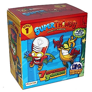 SUPERTHINGS RIVALS OF KABOOM Limited Edition Small Box Assortment of 10 Superthings Series 1, Multicoloured