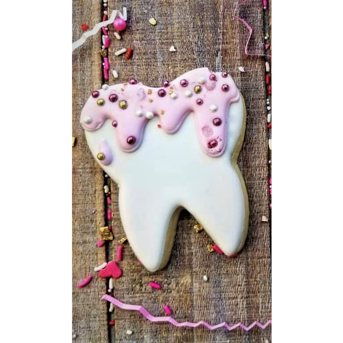 Tooth Cookie Cutter, 3.5" Made in USA by Ann Clark