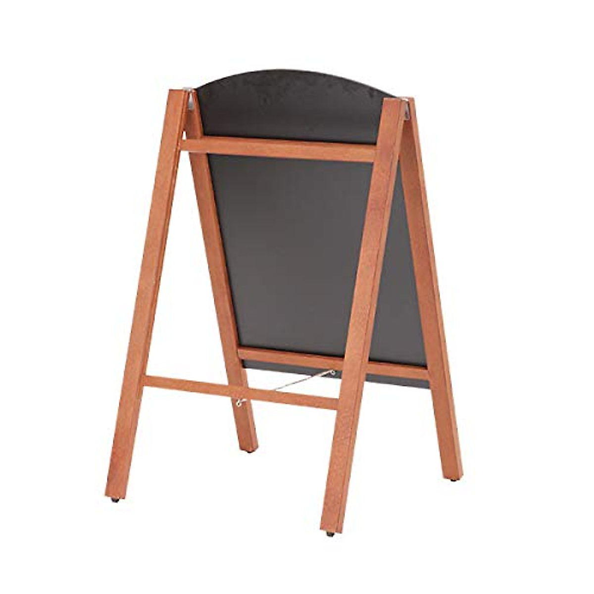 A-Shaped Sign (Removable Board), Double-Sided, Stand Board, Brown, A-Shaped Sign, Blackboard, Menu Board, Standing Sign, Chalkboard, Wood, A-Type, Welcome Board, Wood Board, Wedding, Cafe, Interior, Salon, Restaurant