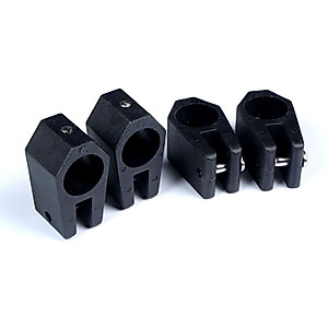 MX Bimini Top Jaw Slides 7/8",Nylon Boat Hardwre Fitting Pack of 4