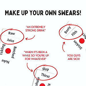 Cheer Up Games Swearmints Spicy NSFW Edition | The Portable Adult Party Game That Fits in Your Pocket | Unique Gift Idea