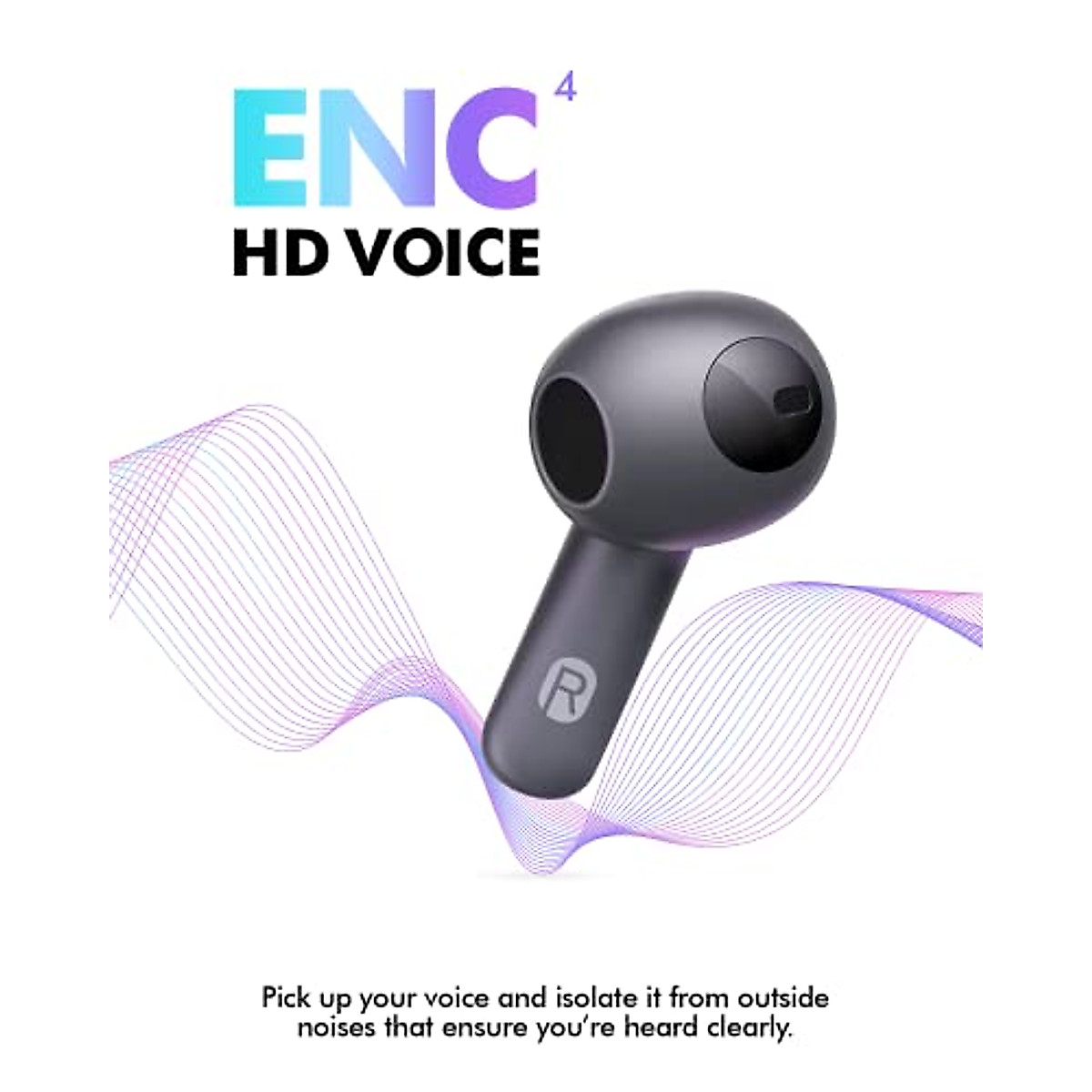 Deepods 4 True Wireless Earbuds Headphone with 3D Spatial Audio, Bluetooth 5.3 in-Ear Headphones Headset, IPX7 Sweat & Waterproof Earphone, 65H Playtime Ear Buds for Music TV Gaming Sports Gym Gifts