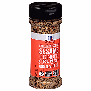 McCormick Sesame and Ginger Crunch with Garlic All Purpose Seasoning, 4.77 oz
