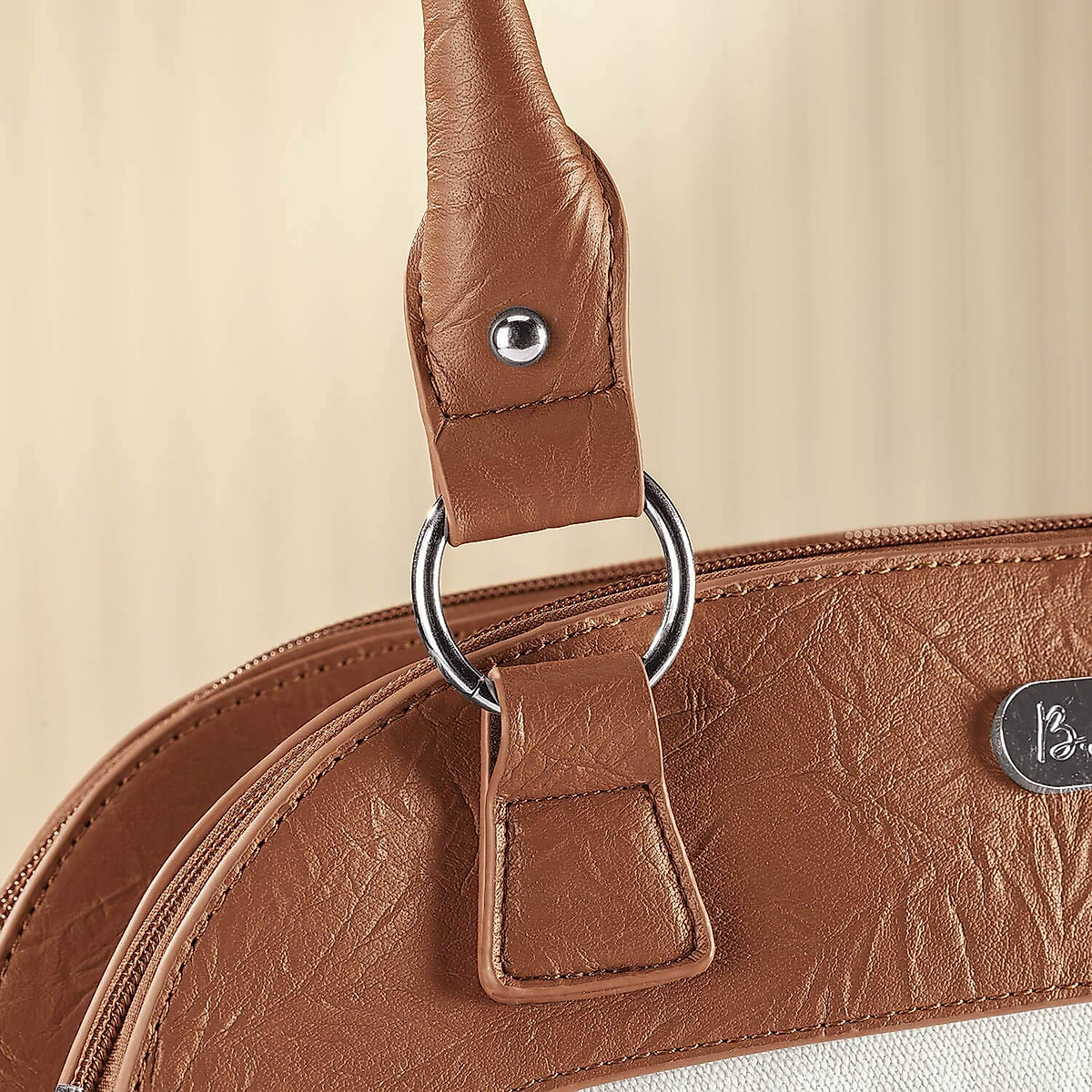 Fox Valley Traders B.Amici Amelia RFID Dome Satchel