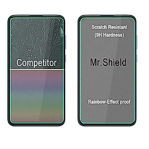 Mr.Shield [3-Pack] Designed For Samsung Galaxy A11 [Tempered Glass] [Japan Glass with 9H Hardness] Screen Protector with Lifetime Replacement