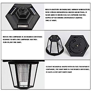 Fence Mount Wall Way Light Garden Outdoor Path LED Lamp Power Solar LED Light Indoor Christmas Lights Led Warm