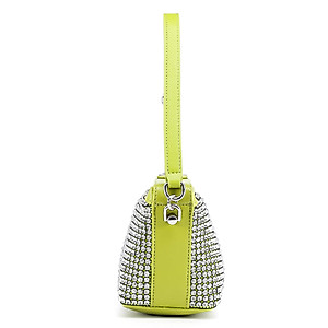 Hobo Purses Handbags for Women Rhinestone Leather Tote Fashion Crossbody Large Shoulder Bag Valentines day gifts for her