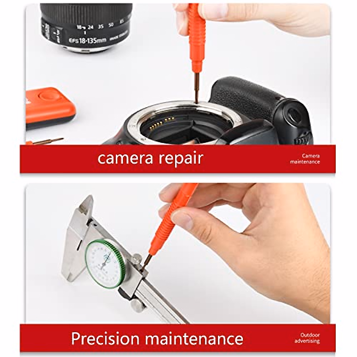 For Creative Design Screwdriver Set Magnetic Mini Screwdrivers DIY Repair Tool Suitable For Camera Cell Phones Magnetic Screwdriver Set With Case DIY Repair Tools Kit For Laptop Glasses