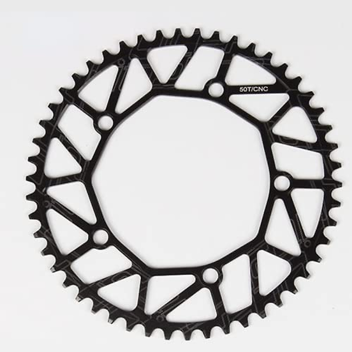 catazer Bike Chain Wheel 50/52/54/56/58T 130 BCD 9 10 11 Speed Hollow CNC Alloy Single Disc Chainwheel for Road Bike MTB Bike (56T)