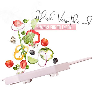 Dr.HOWS Palette Grill Pan, 11 inches Non-Stick Coating grill pan with Carrying pouch for safekeeping, Stove Top, Octagon grill pan, PFOA, PFOS free (Deep pink)