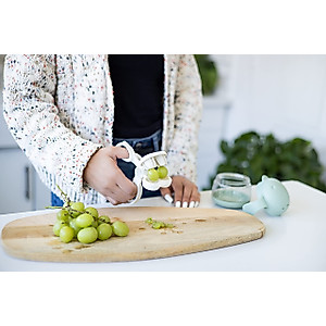 Ubbi Grape Cutter for Kids, Fruit and Vegetable Slicer, Safe and Easy to Use