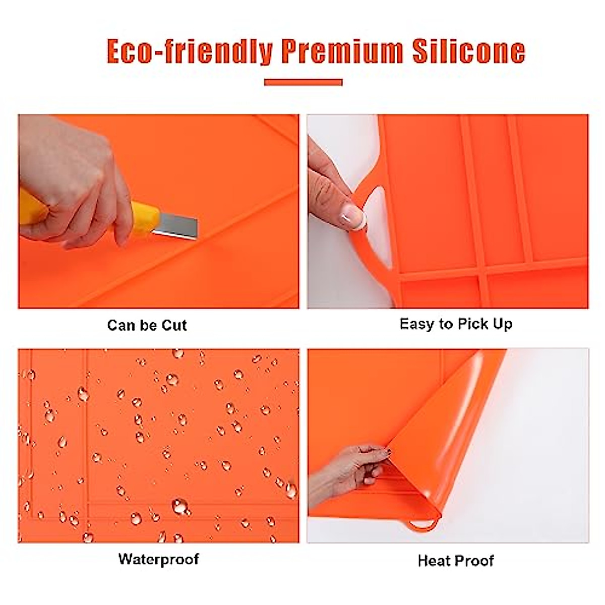 36'' Griddle Mat for Blackstone, Cuttable Silicone Griddle Mat Non-Stick Grill Mats Griddle Grill Silicone Cover Griddle Protective Mat Griddle Mat Protector (36/28/22inch)