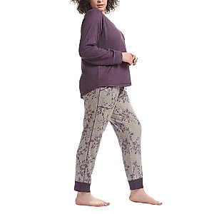 Live Love Lounge by Karen NeuburgerLadies' 3-Piece Lounge Set (as1, alpha, m, xx_l, regular, regular, Purple)
