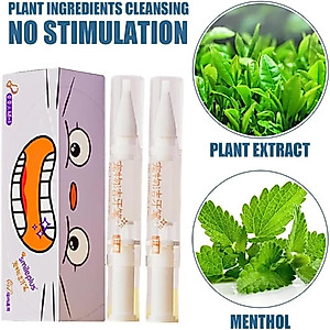 Qfibkr Pet Toothbrush Pen, Doggocomfy Pet Toothbrush Pen, Toothbrush Pen for Dogs, Pet Teeth Cleaning, Pet Dog/Cat Teeth Cleaning Pen, Pet Teeth Whitening Pen Tool