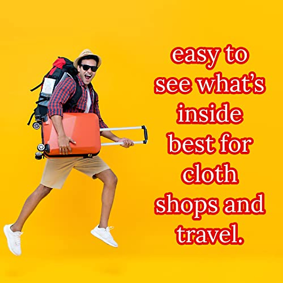 LOONAK Frosted Clear Zipper Plastic Poly Bags Matt 50pcs for Apparel Packaging Bags, Clothing, Sweaters, Hoodie, Women Shoes, Sewing Projects, T-Shirts, Shirts, Skirt, Cosmetics and Documents (9.84x11.81 in)