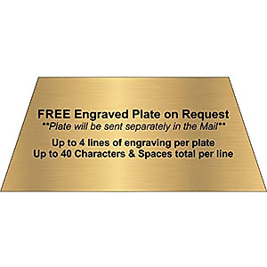 Decade Awards BBQ Smoker Trophy, Large - Smoker Grill Award - Pitmaster Prize - 9 Inch Tall - Engraved Plate on Request