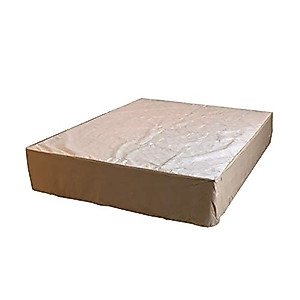 Strobel Organic Saturn Regular Beds or Waterbeds 14-in Unfinished Pedestal with Deck Platform, Cal King, Natural