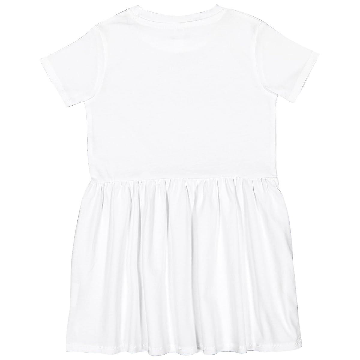 inktastic Mardi Gras Flag 2 Toddler Dress 2T White 33ed9