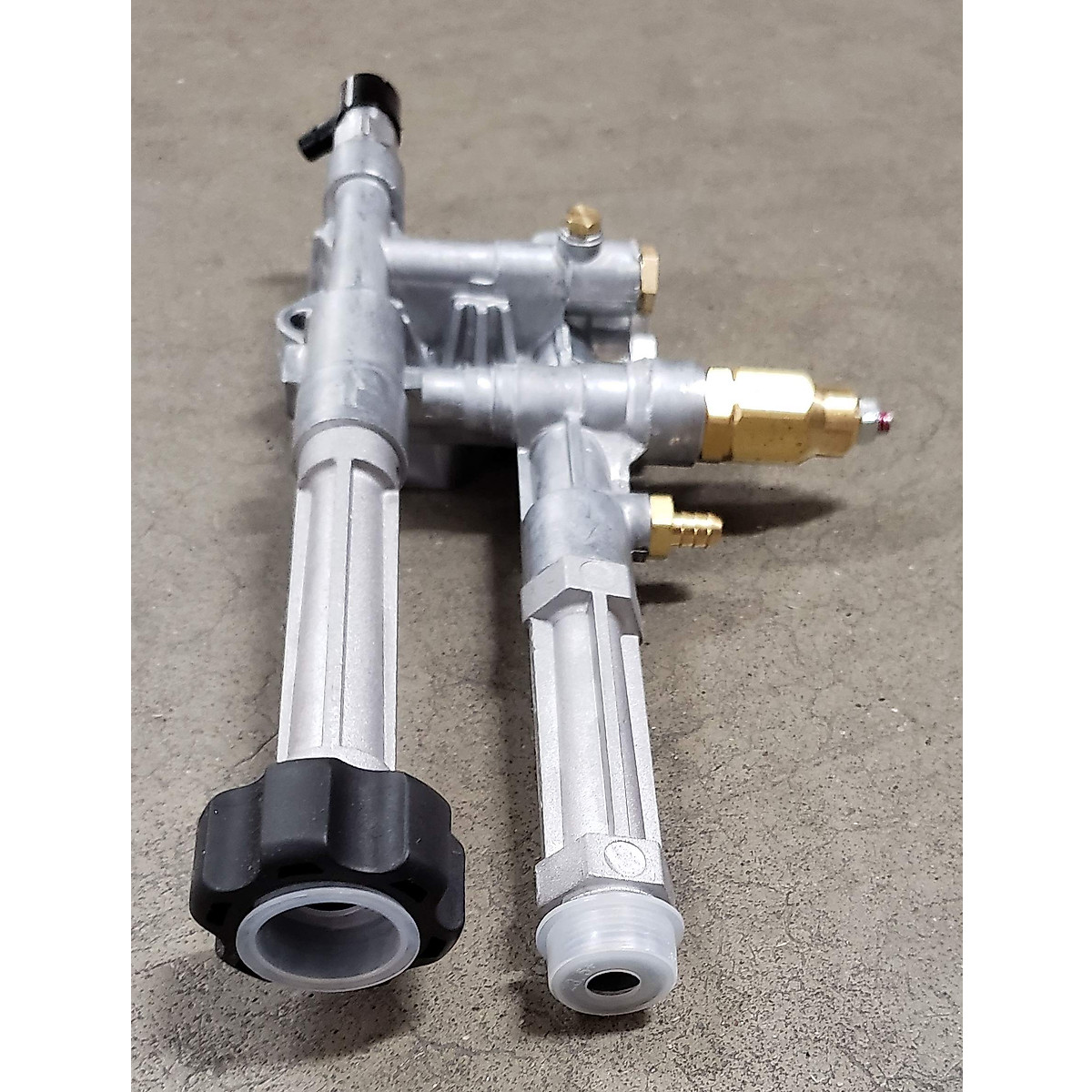 AR ANNOVI REVERBERI, AR42940 Replacement Pressure Washer Head, for AR Pump SRMW Complete, Aluminum