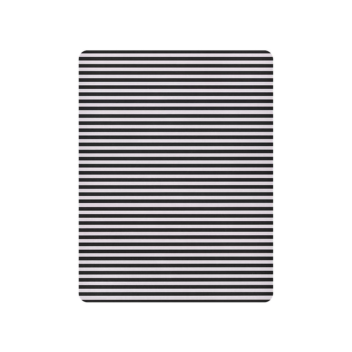 Kigai Black & White Stripe Crib Sheets for Boys Girls, Soft and Breathable Pack n Play Sheets, Portable Mini Stretchy Cribs Sheets, 39x27 Inch