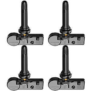 ROADFAR Tire Presure Sensor 315MHz Tire Pressure Monitoring System Sensor (TPMS) Fits for Buick for Chevrolet for GMC for Pontiac & More Replaces# 13598771 13598772 13586335 Sets of 4
