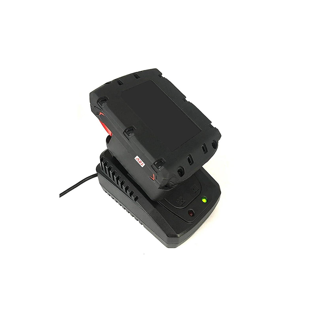 Power Tool Adapter,ABS+PC Power Tool Adapter for Milwaukee 18V Li-Ion Battery Convert to for Bosch with Charging,Supports Charging of Power Tool Batteries