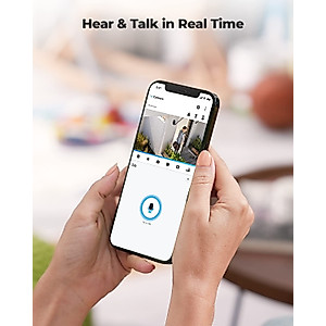 REOLINK E1 Outdoor PoE - 4K PTZ Outdoor Home Security System, PoE IP Camera with 3X Optical Zoom & Auto Tracking, 355° Pan & 50° Tilt, Color Night Vision, Human/Vehicle/Pet Detection, 2 Way Talk