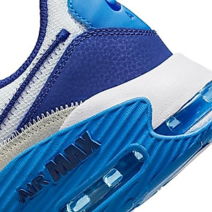 Nike Men's Air Max Sneaker, White Deep Royal Blue Photo Bl, 10