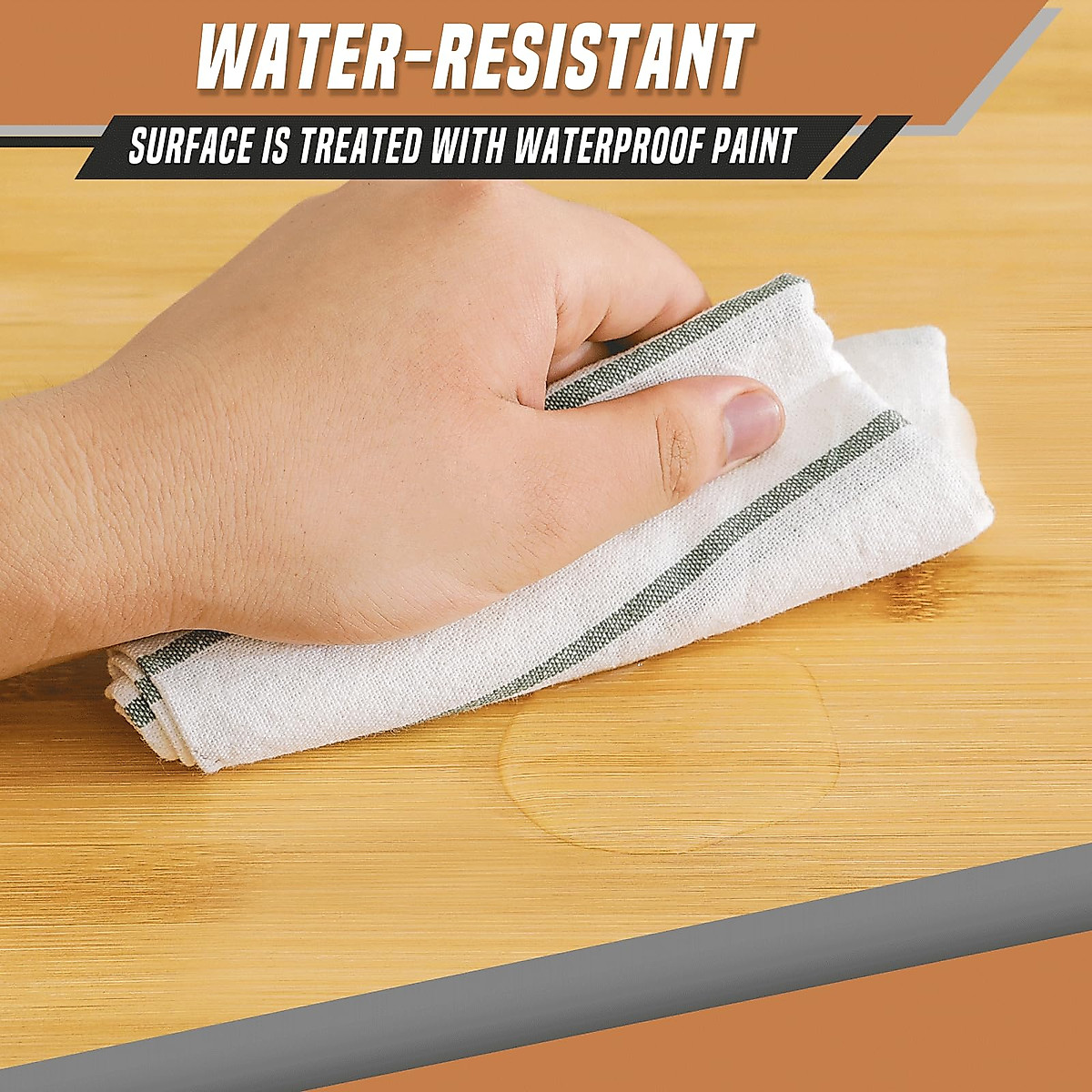 SFIHOME 5-Tier Rotating Bookshelf Tower, 360° Tall Floor Standing Bookcase Book Shelf, Bamboo Narrow Bookshelves Storage Display Rack Shelves for Corner, Living Room, Office, Natural