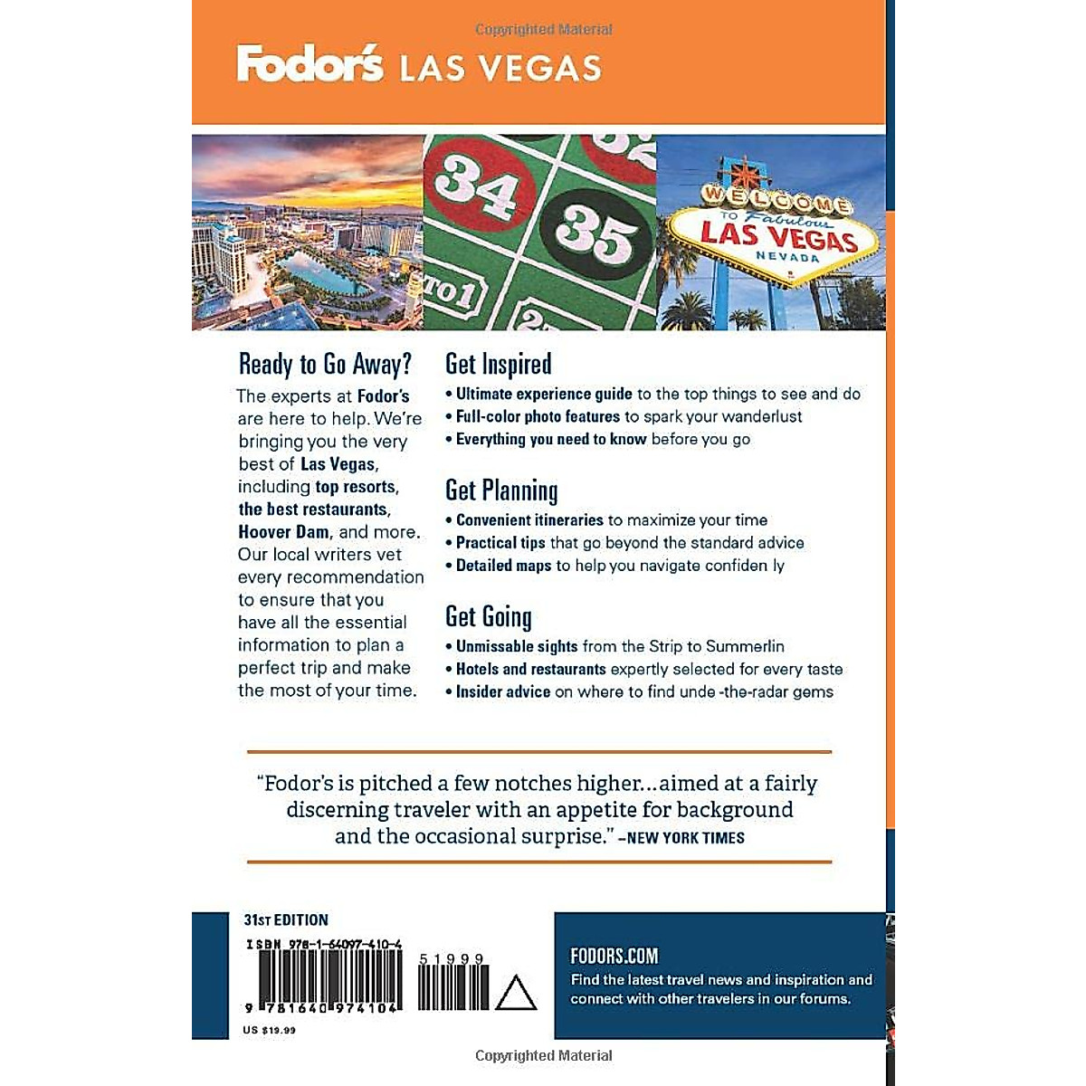 Fodor's Las Vegas (Full-color Travel Guide)