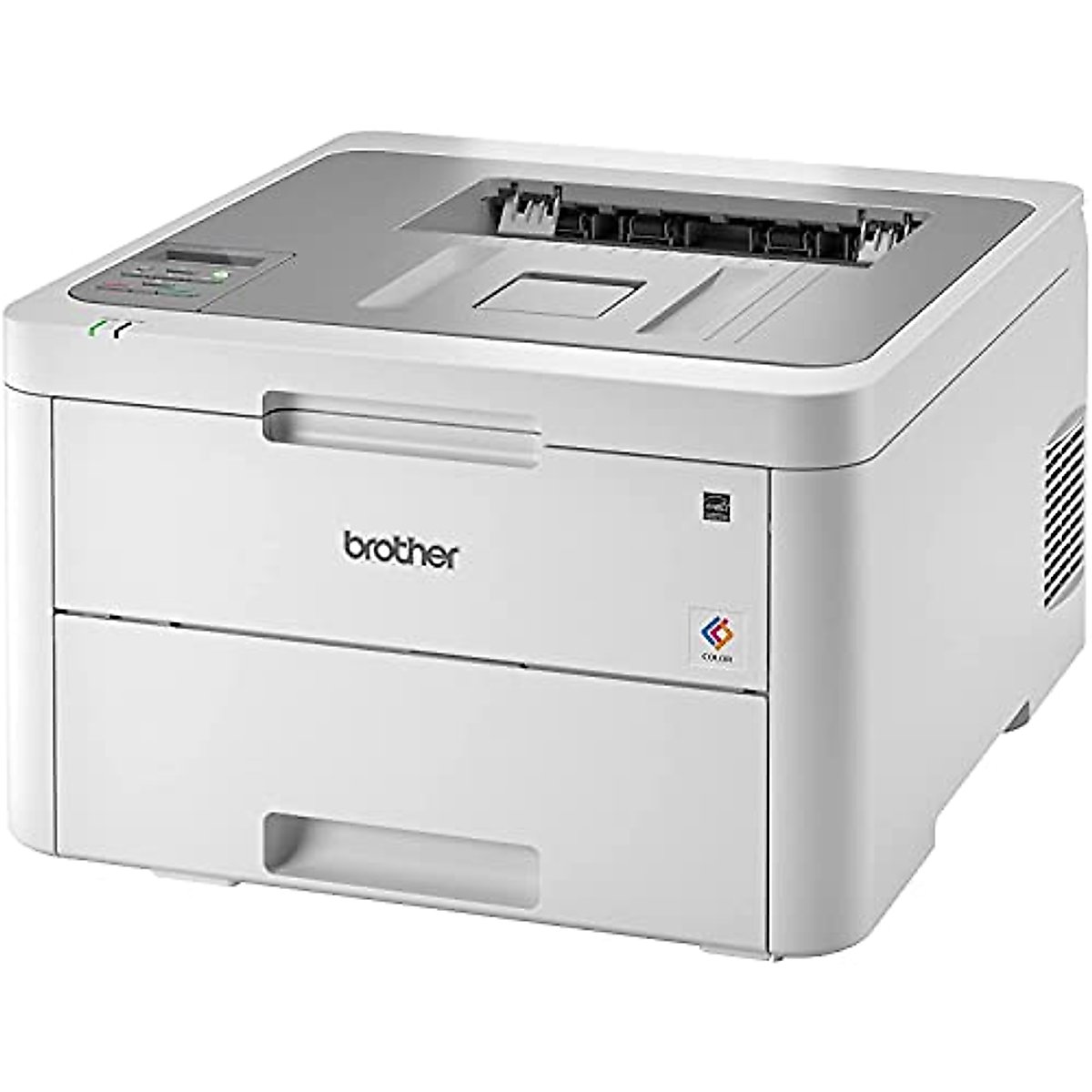 Brother HL-L32 10CW Series Compact Wireless Digital Color Laser Printer - Mobile Printing - Up to 19 Pages/Min - Up to 250-sheet/tray - Up to 2400 x 600 DPI - Mono Display + HDMI Cable